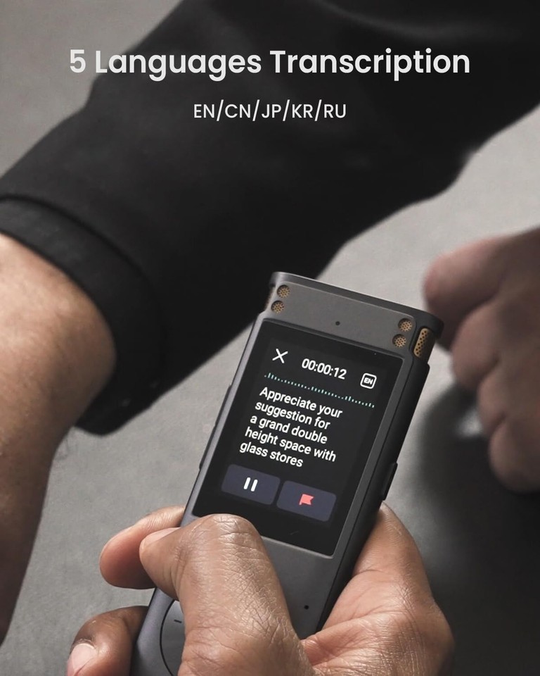 Digital Voice Recorder Device with Playback,Transcription to Text 2 ...
