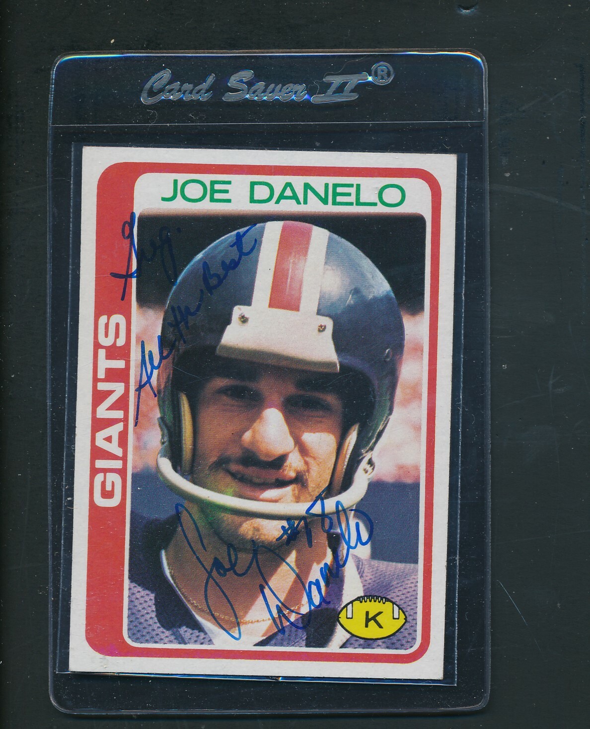 1978 Topps #472 Joe Danelo Giants Signed Auto *A7900 | eBay