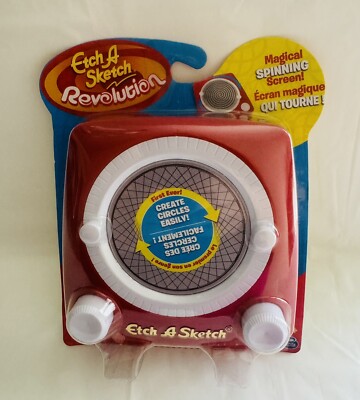 Spin Master Etch A Sketch Revolution Magical Spinning Screen | eBay