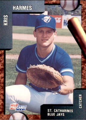 1992 St. Catharines Blue Jays Fleer/ProCards #3388 Kris Harmes Mount ...