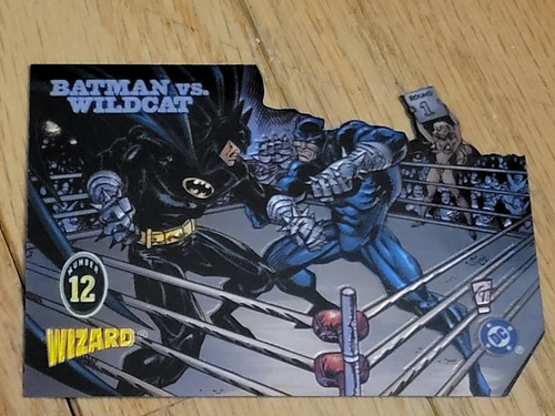Wizard Batman Chrome Card # 12 - 1996 | eBay