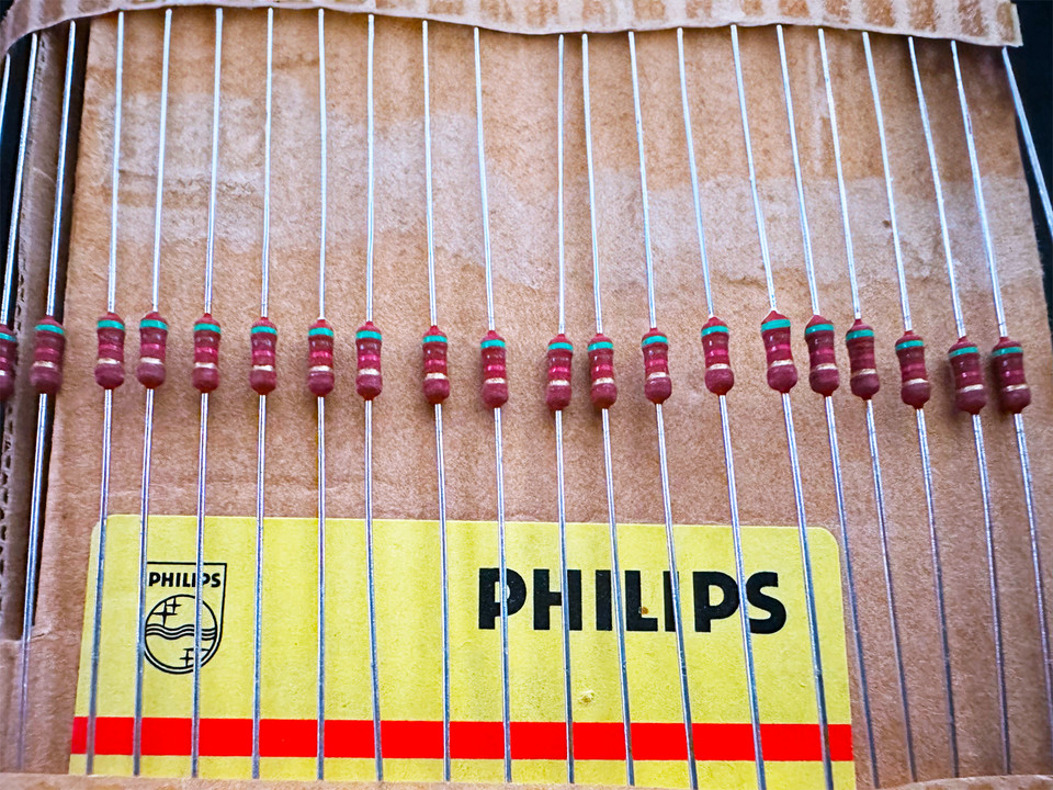 50PCS PR01 5K1 5% PHILIPS Metal Film Axial Resistor 5.1K Ohm 1W | eBay