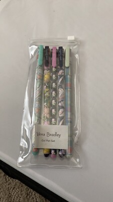 Vera Bradley Gel Pens Set of 5 #22935-12709 Spring 22 Medley NEW! | eBay