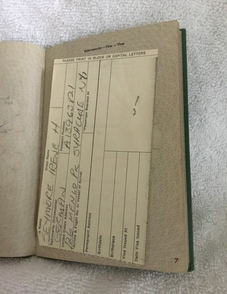 ww11 german militaria passport women and son | eBay