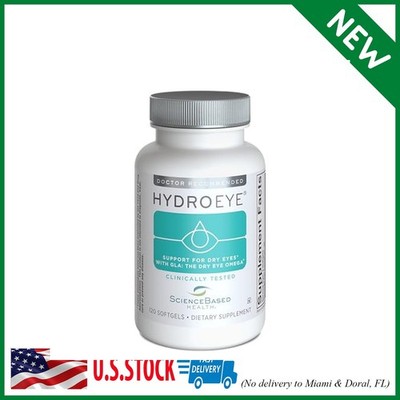 120 Softgels ScienceBased Health HydroEye Dry Eye Supplement ...