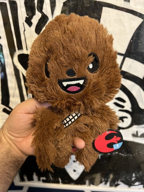 Bark Box Star Wars Chewbacca M-L Dog Toy Crinkle Squeaker Barkbox ...