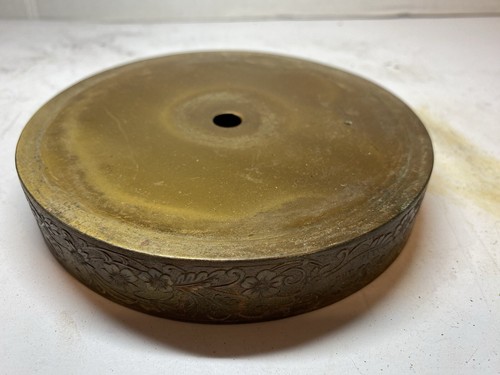 Vintage Brass Tone Lamp Base | eBay