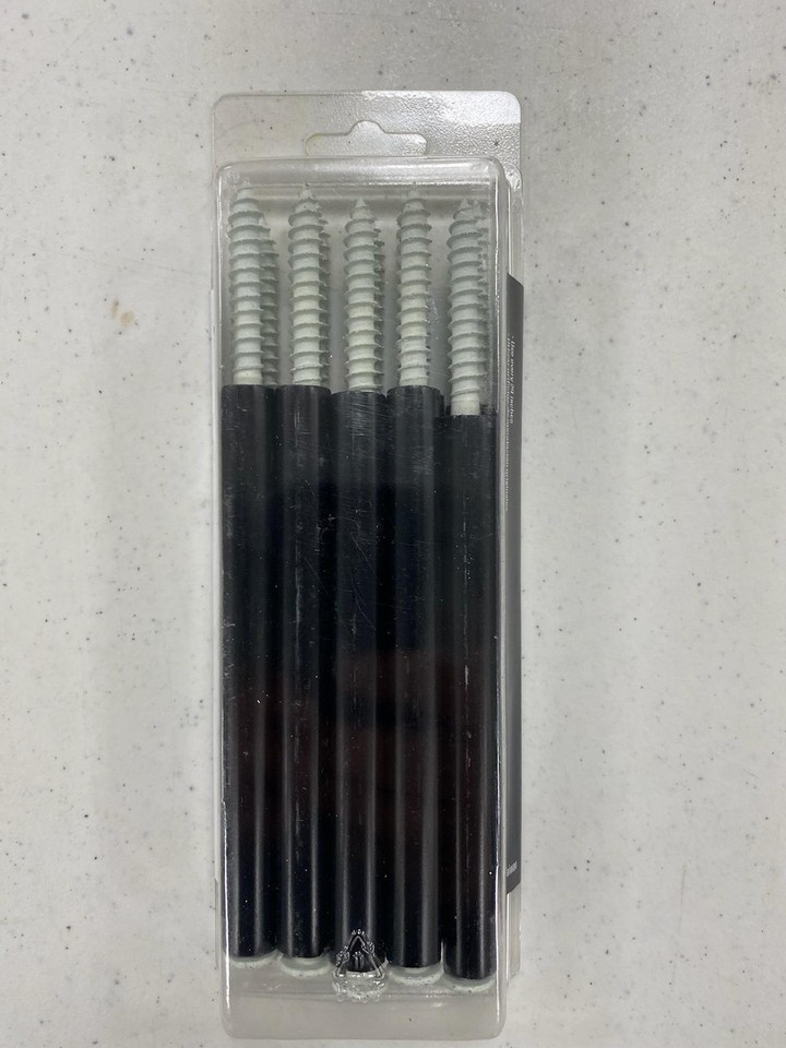 GUTTER MASTER 7" GUTTER SCREWS (10 PACK) W/DRIVER BIT WHITE COLOR FAST ...