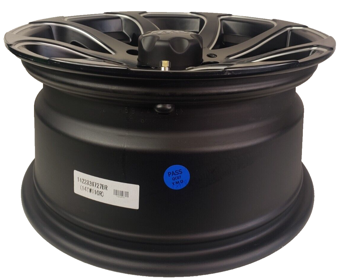 ITP Twister ATV UTV RTV RIM WHEEL 14x7 4/110 5+2 Directional Black ...