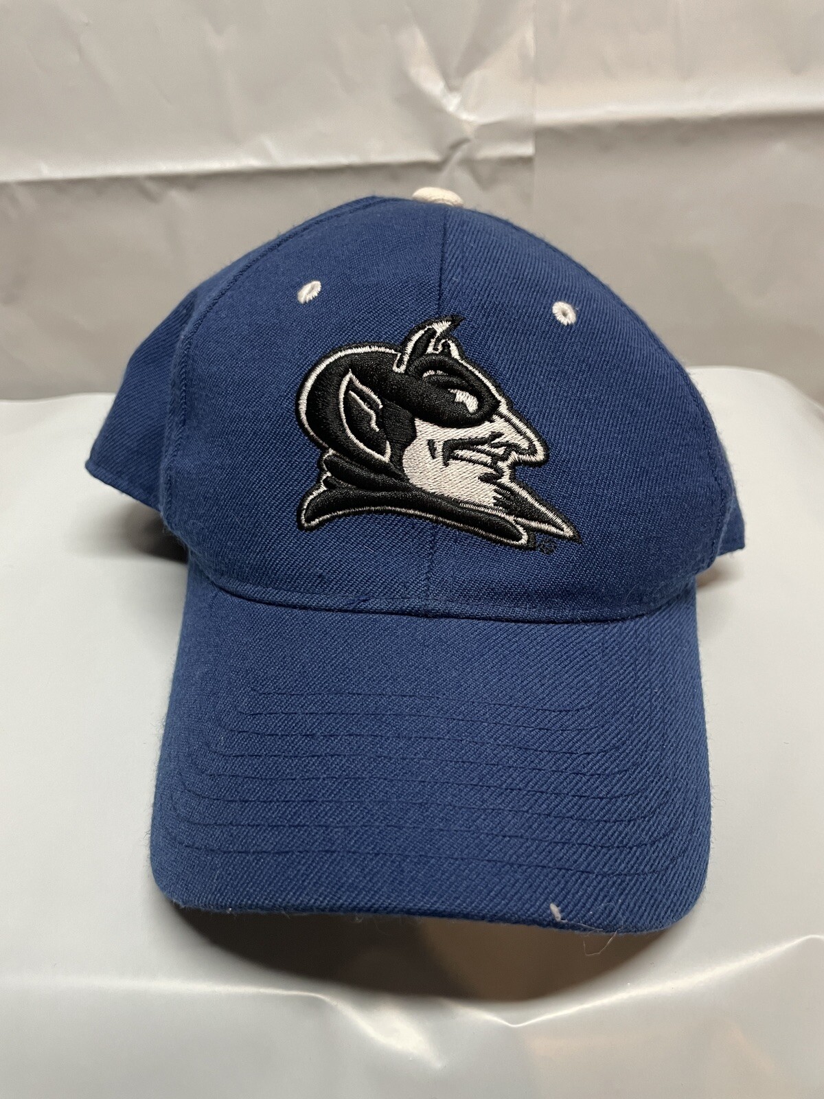 Duke Blue Devils Hat Cap by Zephyr Fitted Blue Vintage Old Logo 7 1/8 ...