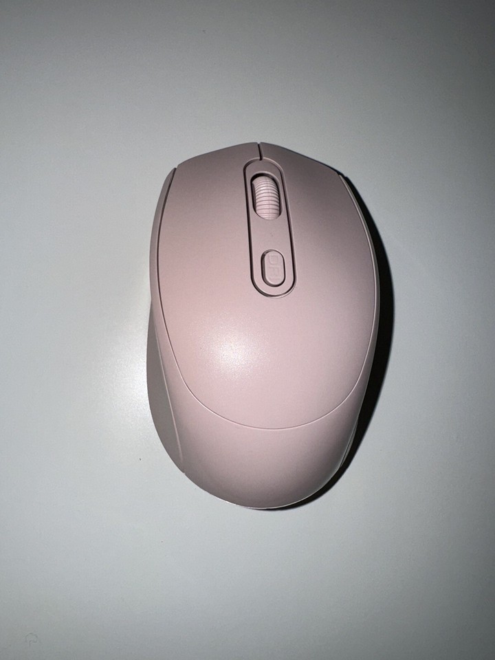 Pink Wireless Mouse - Charging Cable Included | eBay