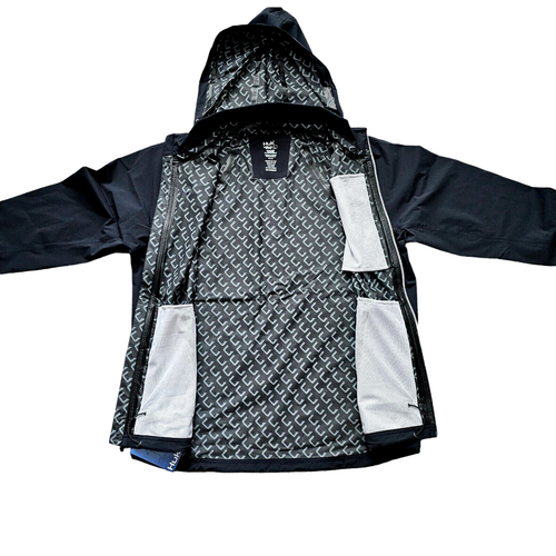 HUK Men's Pursuit Waterproof Wind-Resistant Hooded Full Zip Jacket ...