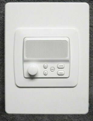 Intrasonic IST Retro Home Intercom Room Station White RETRO-5R w ...