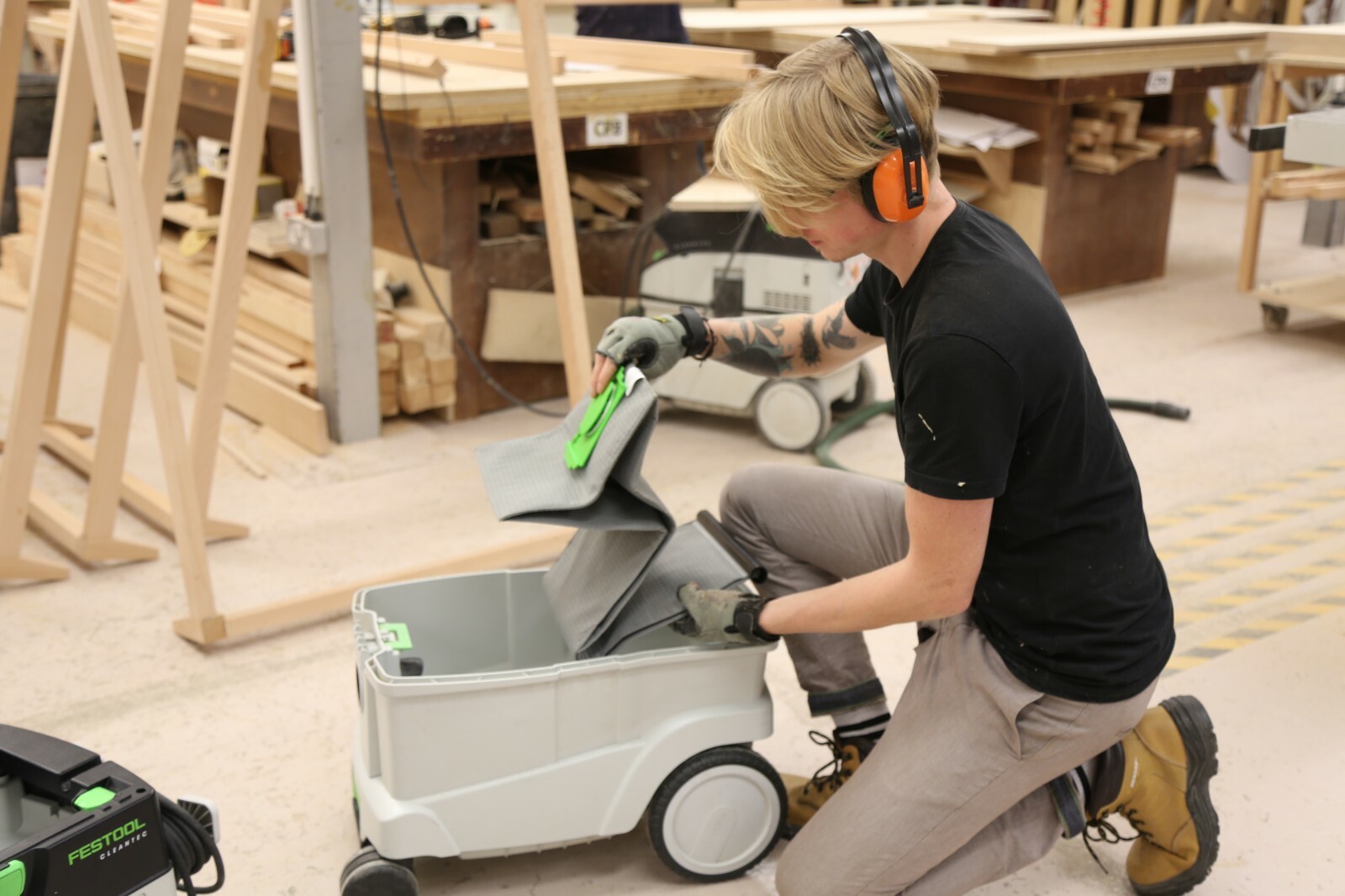 Dust Bag for Festool Cleantec CTL 26 and CTM 26 dust extractors. Macam ...