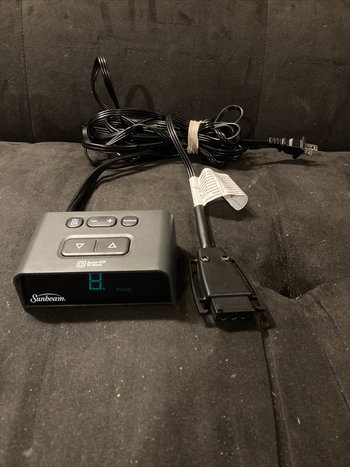 Sunbeam Control Electric Heating Blanket Controller PAC-0531 U85A | eBay