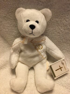 Sheldon the Holy Bear Plush Bean 1999 | eBay