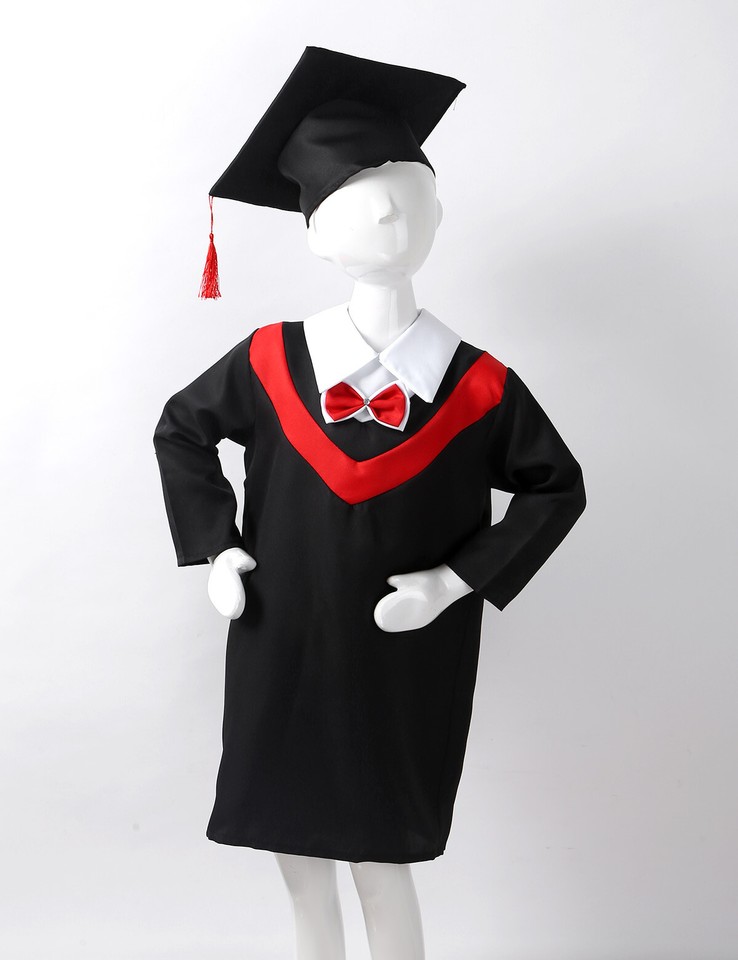 Boys Girls Graduation Dress Preschool Primary School Student Uniform ...