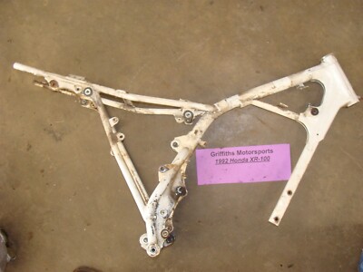 1992 89-01 HONDA XR100R oem straight original frame chassis no title | eBay