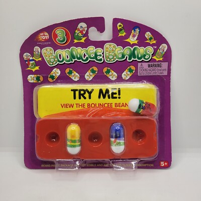Mighty Beanz Bouncee Beans Way Out Toys Tumbling 2004 NEW FACTORY ...