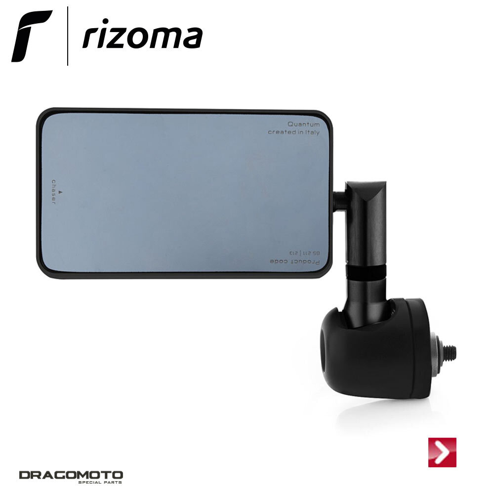 YAMAHA YZF R1 2009-2011 Rearview mirror Quantum End RIZOMA BS211B Black ...