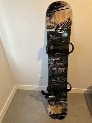 lamar snowboard with Boots, Bindings, Snowboard Carrying Bag | eBay