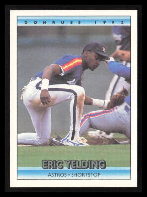 Eric Yelding 1992 Donruss #148 Houston Astros | eBay