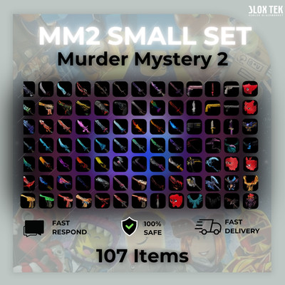 Full Small Set |107 Items | 24/7 DELIVERY🚀MM2 - Murder Mystery 2 | eBay