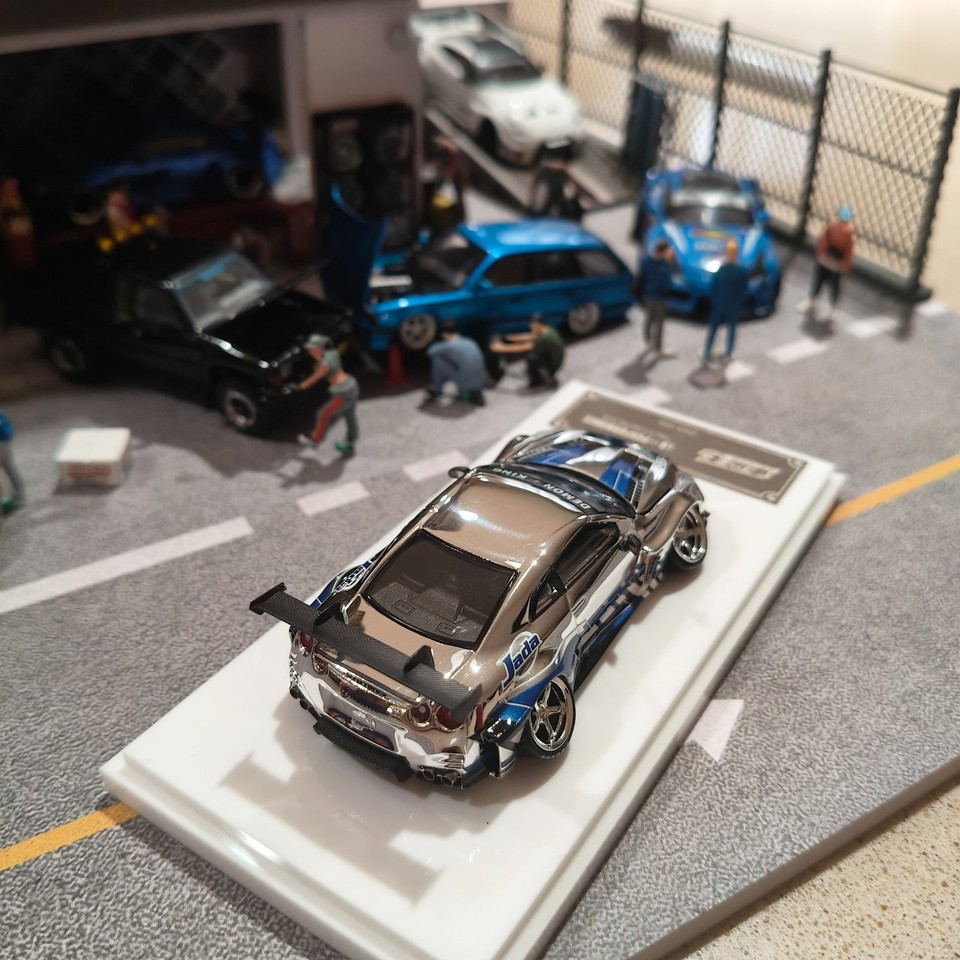 CHASE Demon King 1:64 Nissan GT-R Liberty Walk R35 RR Fast and Furious ...