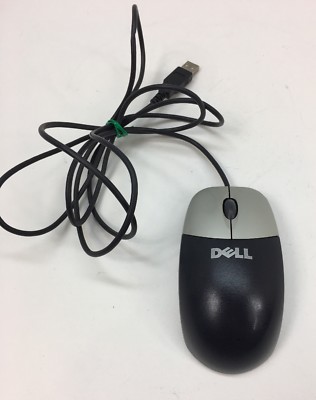 Dell Black Wired USB Mouse with Scroll 0D1161 | P/N 20-15601DL01 S/N ...