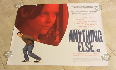 Anything Else movie poster - Christina Ricci, Jason Biggs, Woody Allen ...
