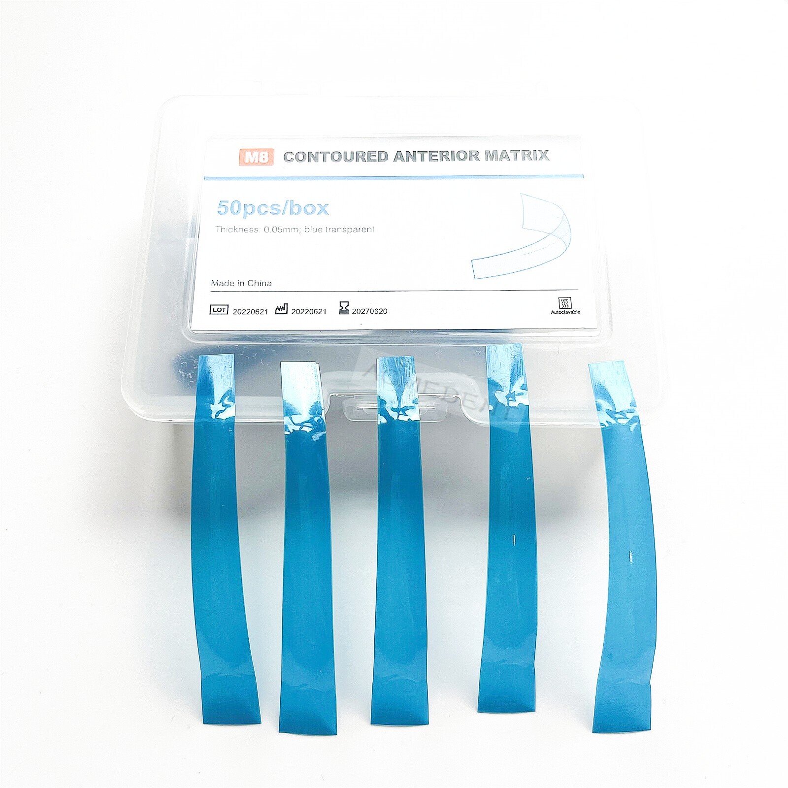 Dental Matrix Strip Contoured Anterior Matrices Strips Fits Garrison ...