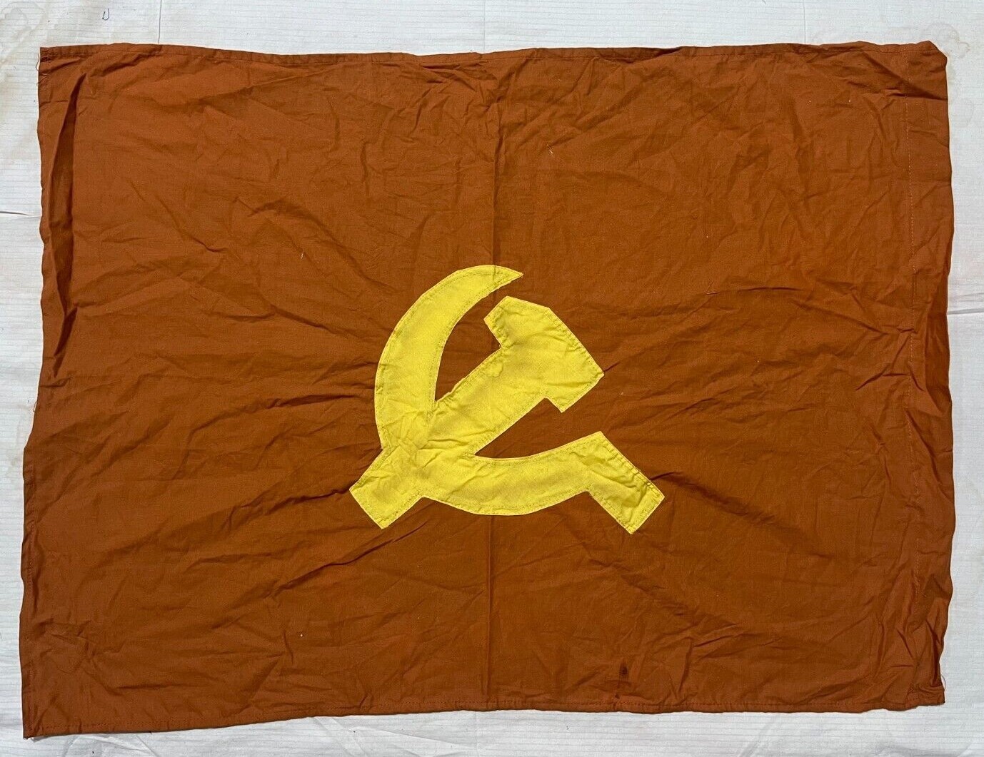 Soviet Hammer And Sickle Flag