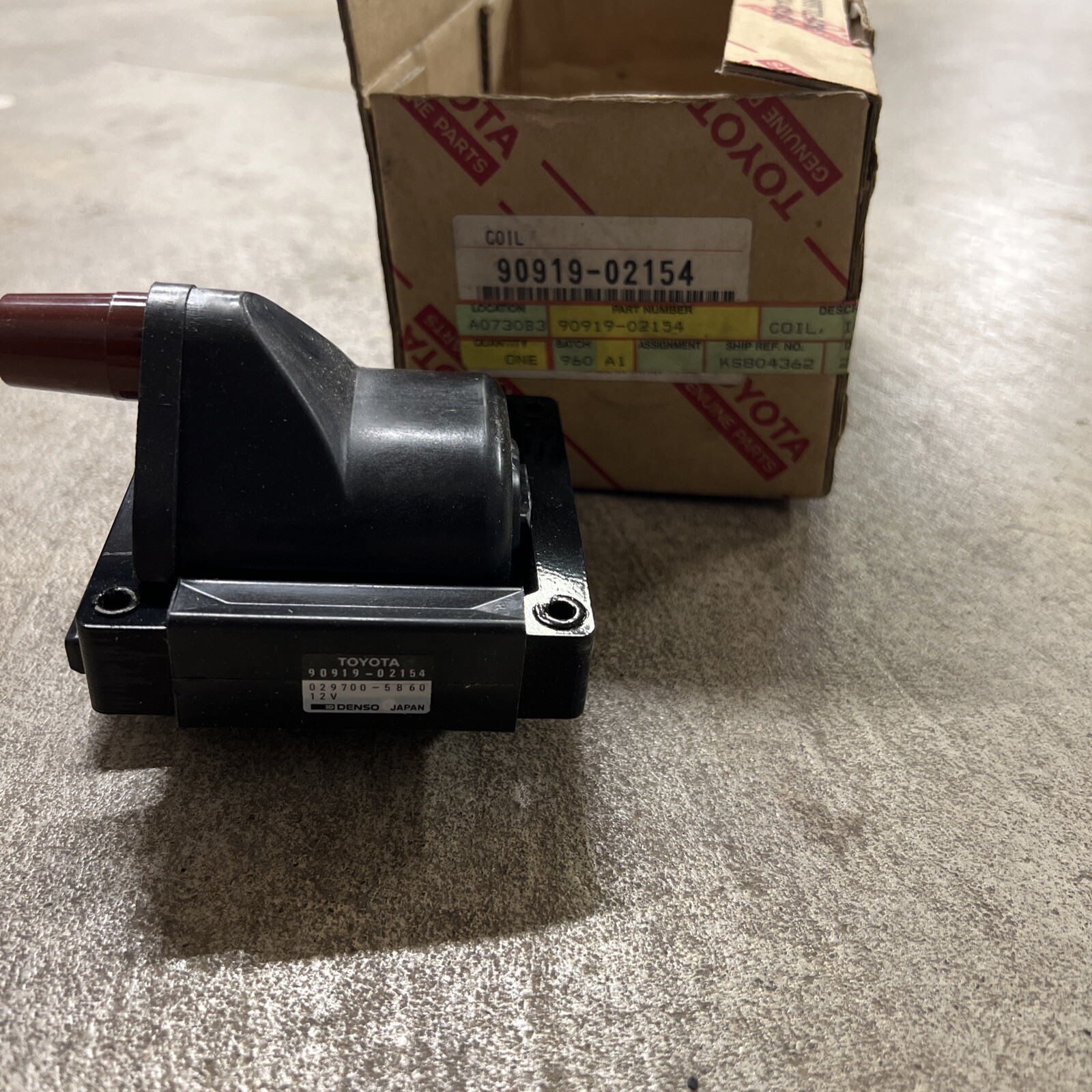 New Quality Ignition Coil 9091902154 for Toyota Celica / Cressida ...