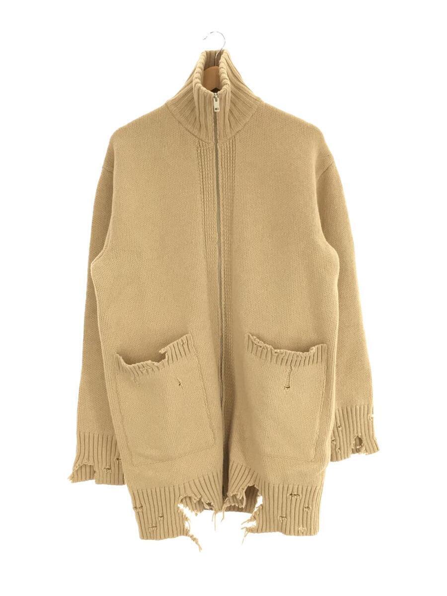 DIESEL Damage processing Coat wool beige XXS - Gem