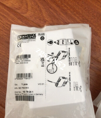 AXL SE PSDI8/3 1079241 Phoenix Security Module Brand New Fast FedEx or ...