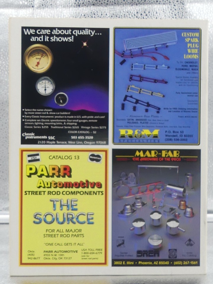 Street Scene Magazine February 1987 Vol XVI Num 2 NSRA Street Rodding's ...