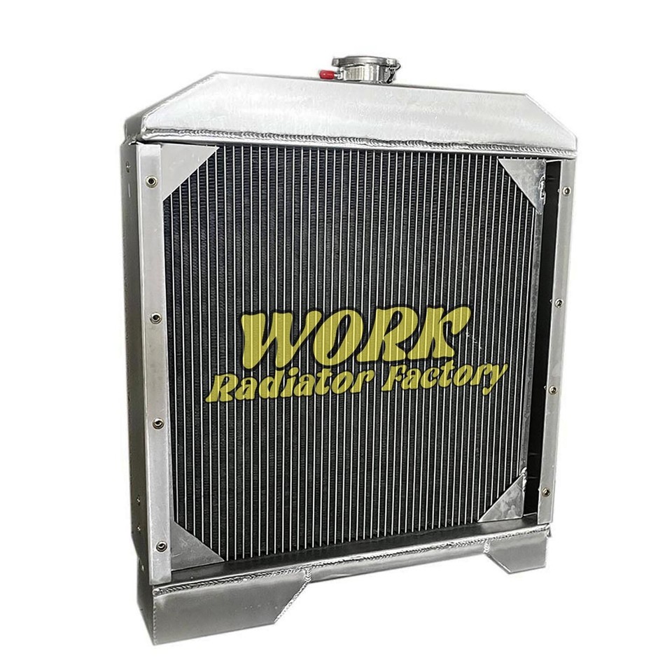 Aluminum Radiator For Case 1840 1845C Diesel Motor Skid Steer Loaders ...