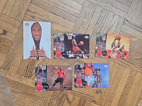 1994 Upper Deck MJ Rare Air Decade of Dominance Oversized 5 Card Set ...