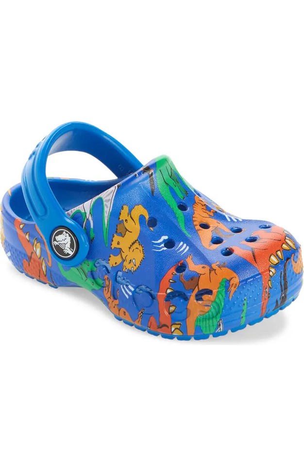 New Crocs Toddler Boys Baya Dinosaur Printed Clog C6 C7 C8 C9 C10 | eBay