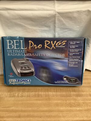 Beltronics Pro RX65 Radar / Laser/ Safety Detector 65789230659 | eBay