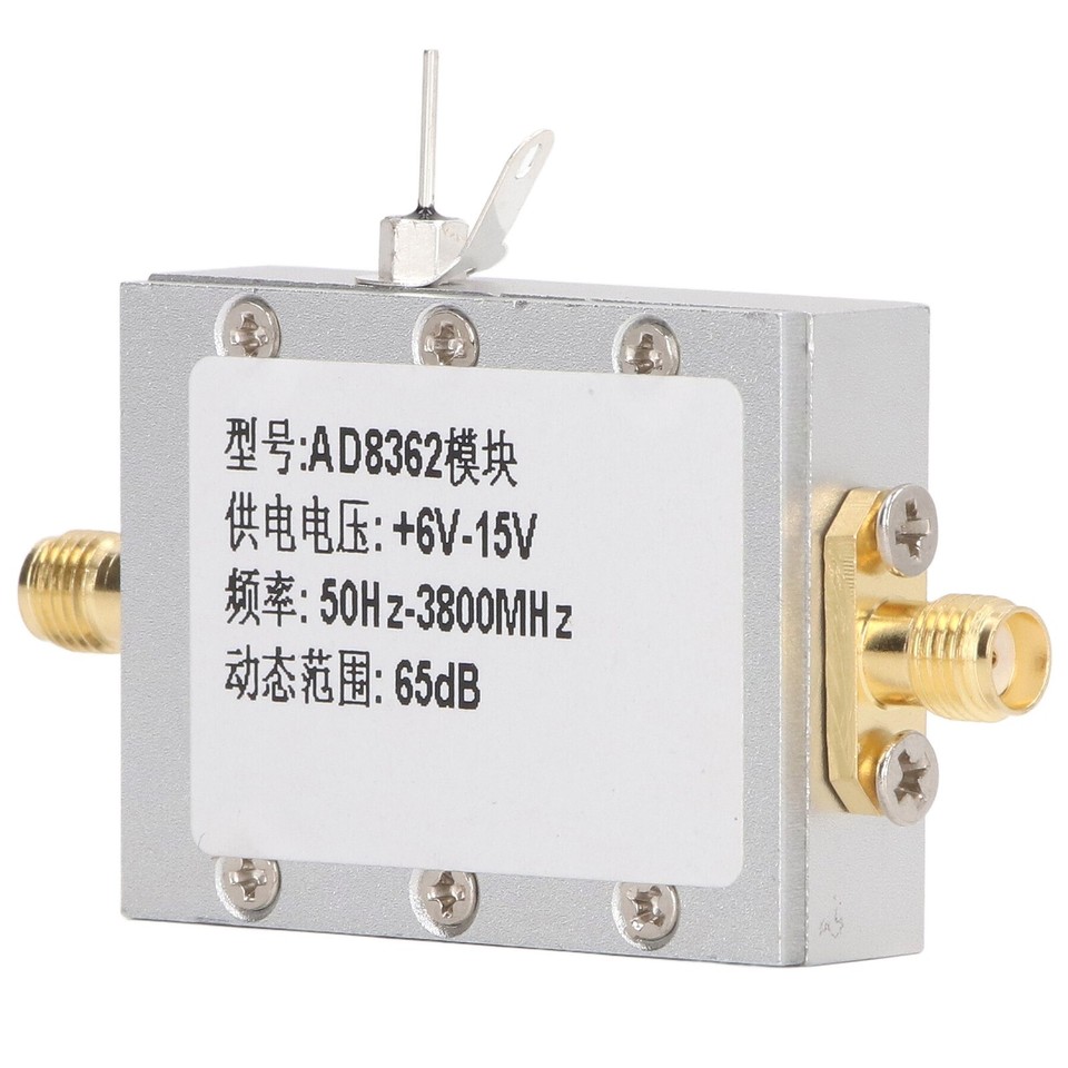 RF Power Meter Logarithmic Frequency Detector ‑75dBm to 16dBm AD8362 | eBay