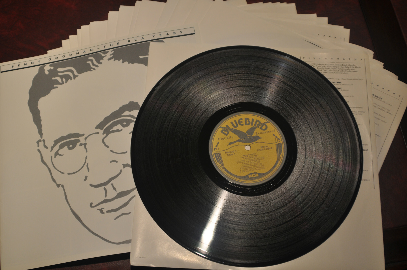 Benny Goodman - The RCA Victor Years, Bluebird 16 LP box set VG+/VG++ ...