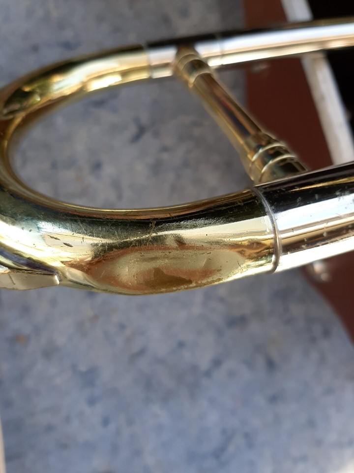 getzen trombone 300 Series With Case And Benge 12c Mouthpiece Great ...