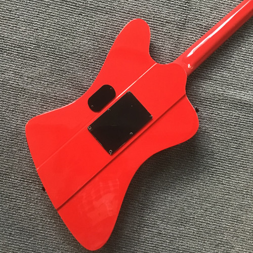 Solid Body Firebird Electric Guitar Red Color Black Hardware Free ...