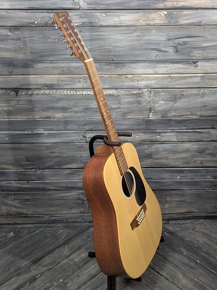 Martin D-X2E 12 String X- Series Acoustic Electric Guitar- Natural | eBay