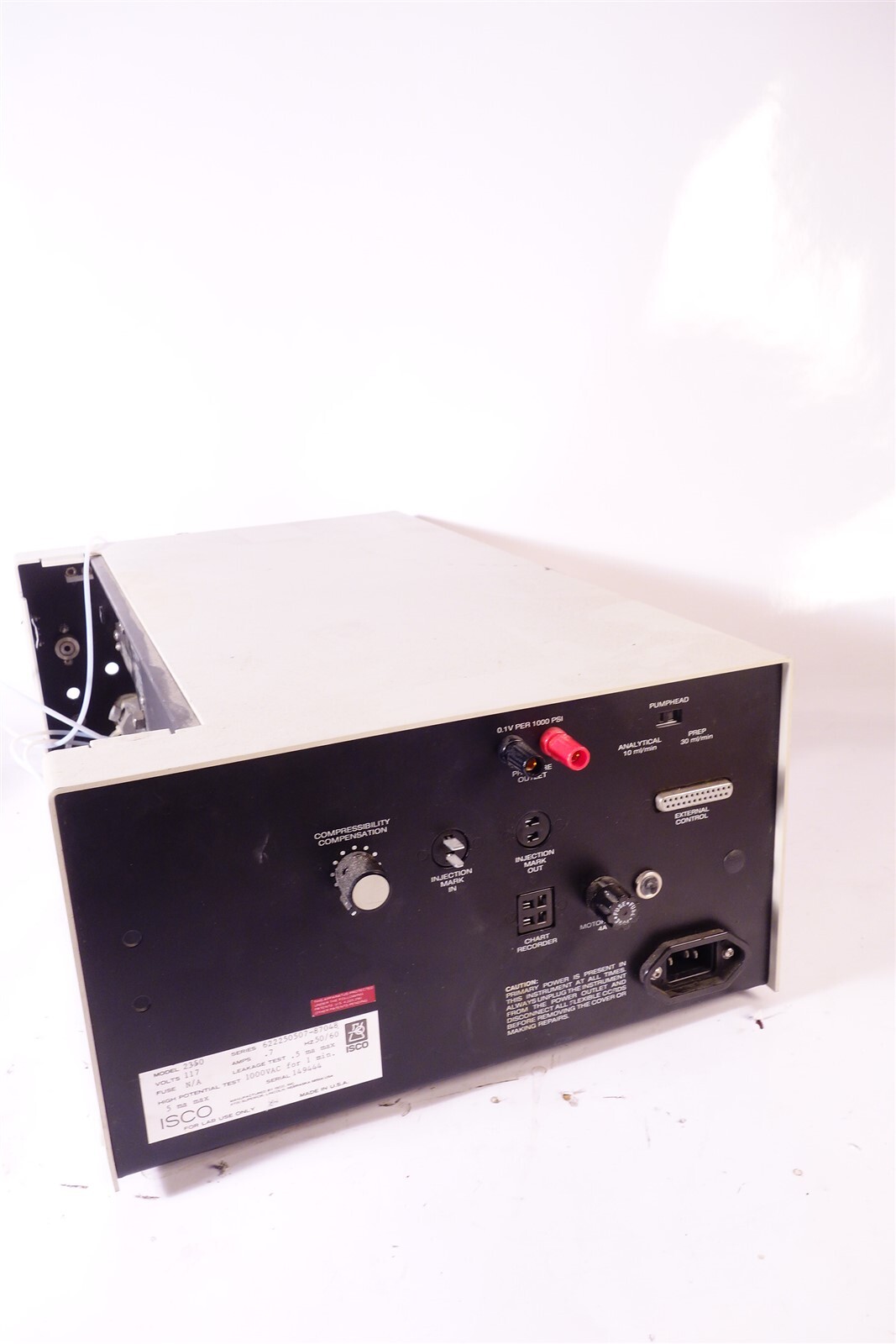 Isco Model 2350 Pro Team LC Inert Liquid Chromatography Flow Control ...