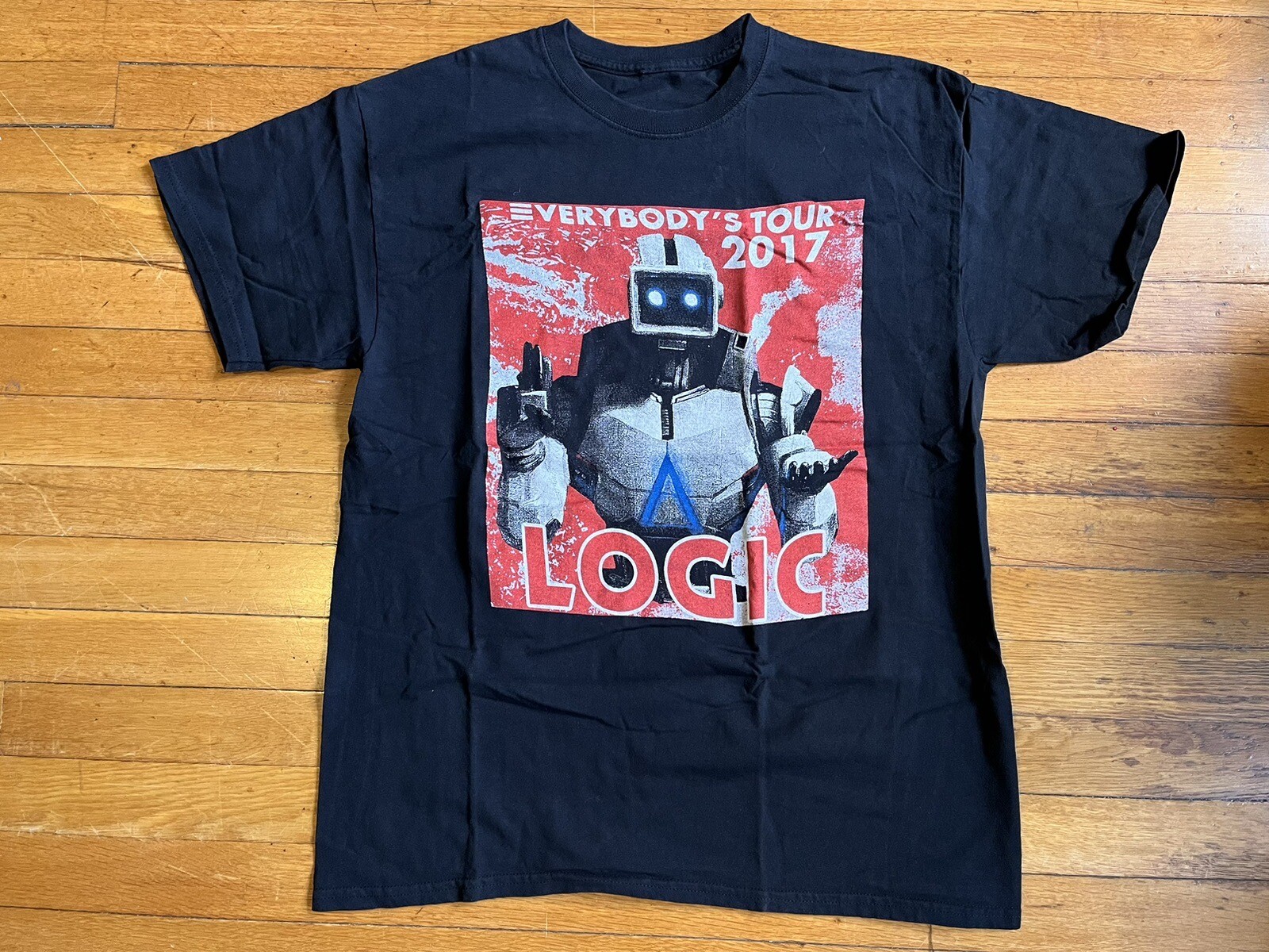 Logic Shirt Mens Large Black Everybodys Tour 2017 Joe… - Gem