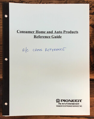 Pioneer Consumer Home Auto Product Reference Guide *Original* | eBay