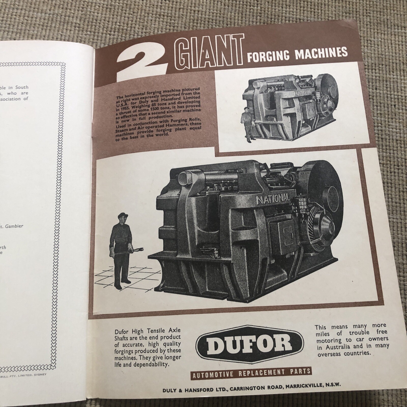 Dufor Axle Catalogue No. 26 1961 | eBay