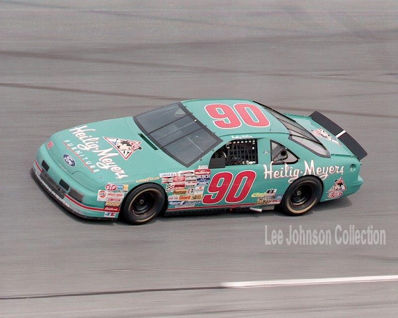 1993 Bobby Hillin Jr Daytona - 4x6 photo - Free Shipping | eBay